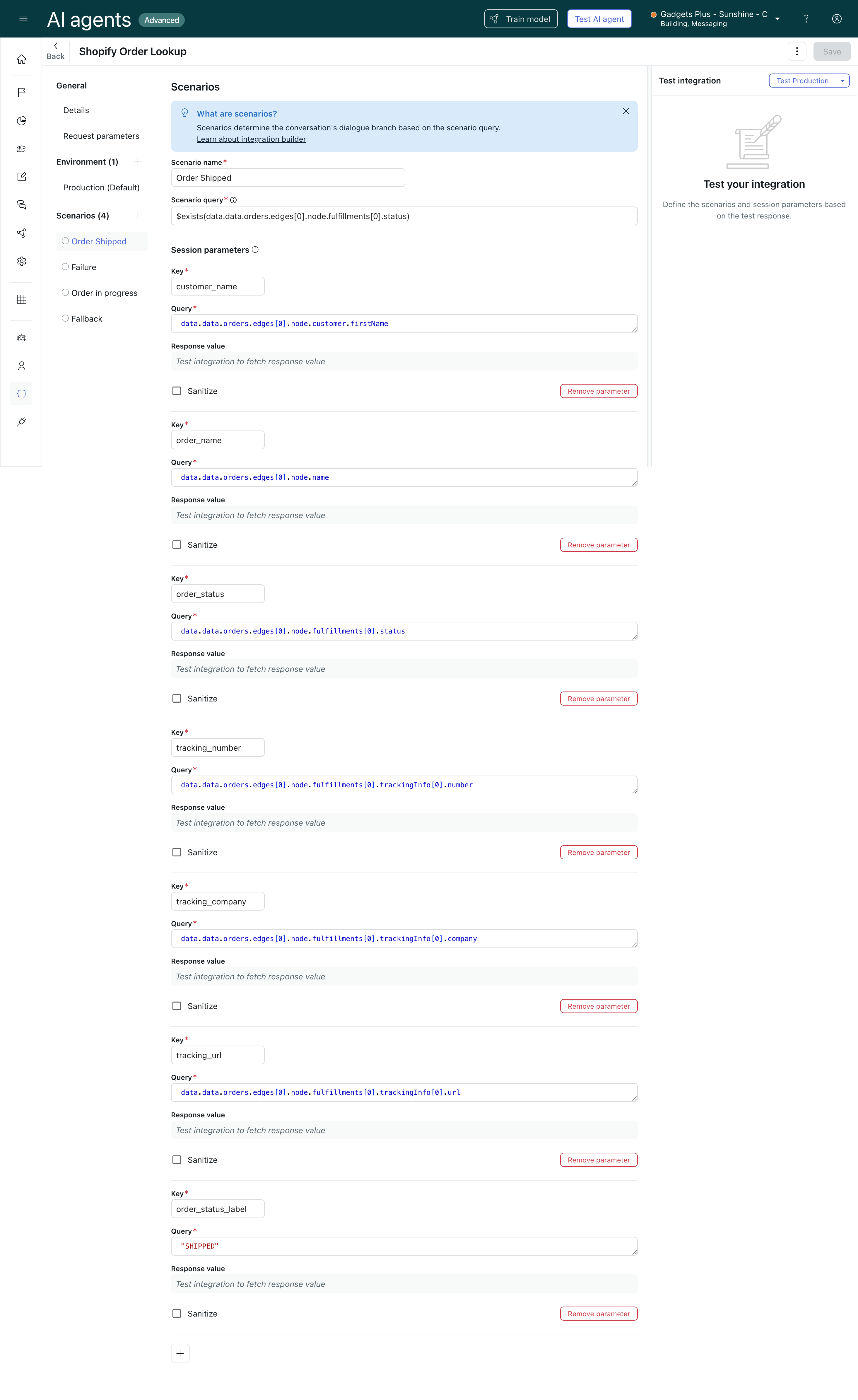 Part 2: Configure the API Integration within AI Agents Advanced – SuccessCX